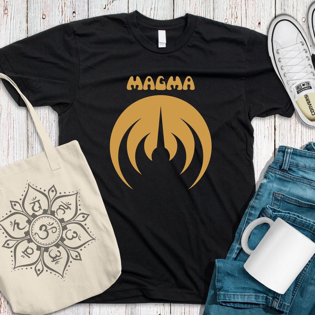 MAGMA Shirt - Unisex Short Sleeve Tee, French Progressive Rock Band ...
