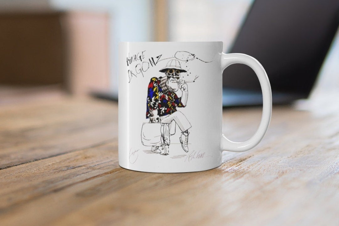 Dr. Gonzo Coffee Mug 11oz - Fear & Loathing in Las Vegas, Raoul Duke - Etsy