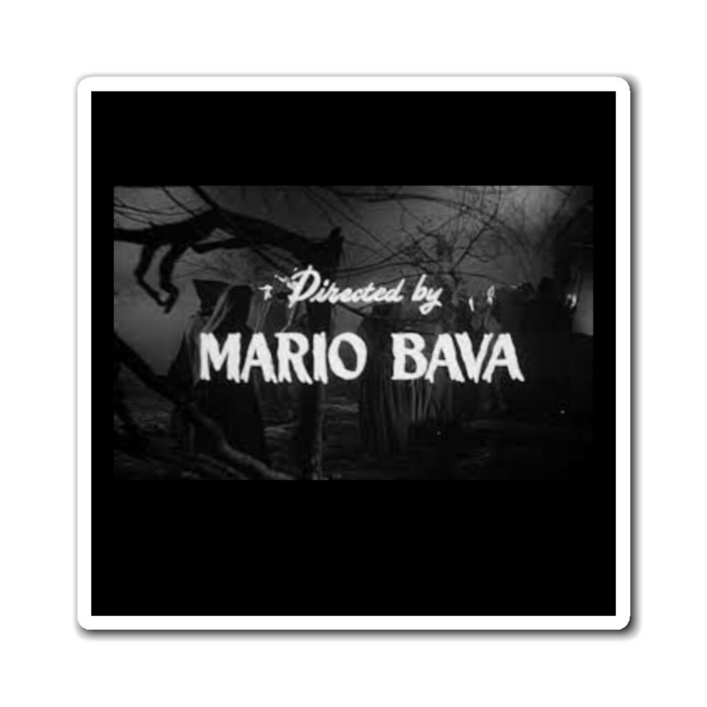Black Sabbath 3x3 MARIO BAVA Magnet Italian Horror Film Director ...