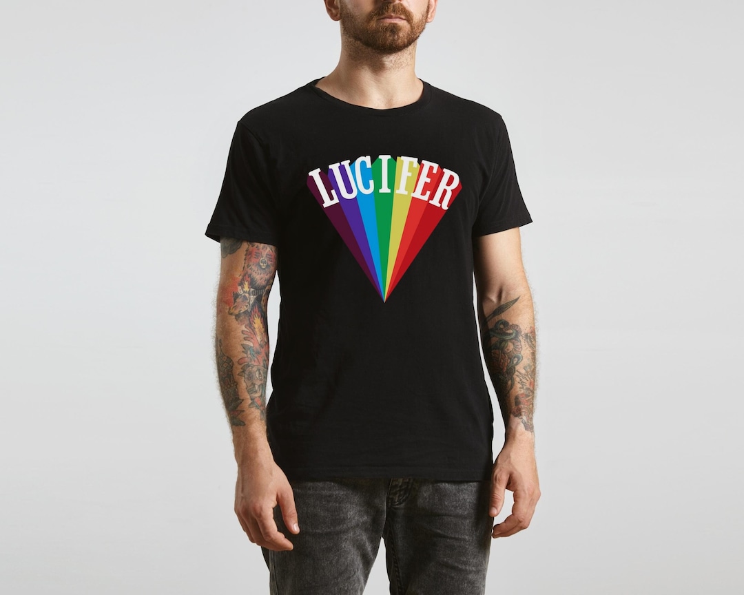 Lucifer Rising - Men's Cotton Crew Tee, Kenneth Anger Shirt - Etsy