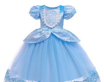 Inspired Disney Princess Cinderella Fancy Bow Dress Cinderella Pink ...
