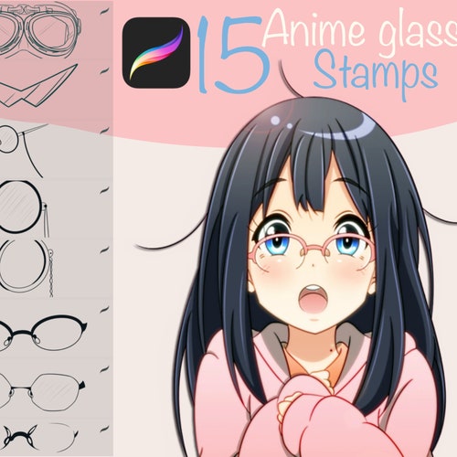 80 Procreate Manga Poses Stamps. Anime Fashion Figure Stamps. | Etsy