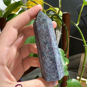 Gorgeous Ruby Kyanite Towers - UV Reactive - Healing - Wealth - Passion - Creativity - Vitality ...