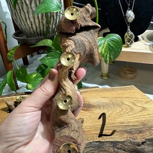 Beautiful Wood Multiple Sphere Stands Great Way to Display Your Medium ...