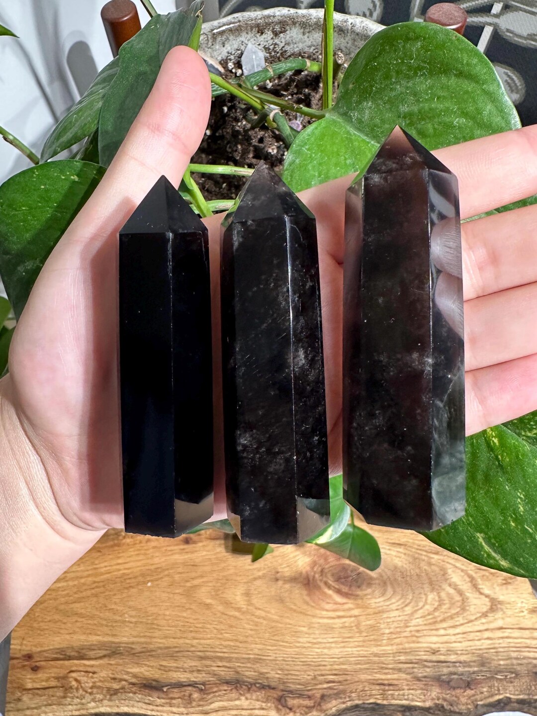 Gorgeous Ice Obsidian Towers - Protective - Shielding - Growth ...