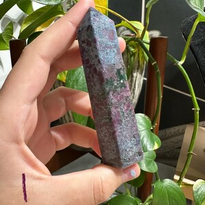 Gorgeous Ruby Kyanite Towers - UV Reactive - Healing - Wealth - Passion - Creativity - Vitality ...