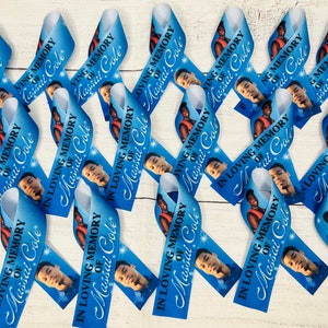 Memorial Ribbon, Personal Memorial Ribbons, Awareness Robbins, Custom ...