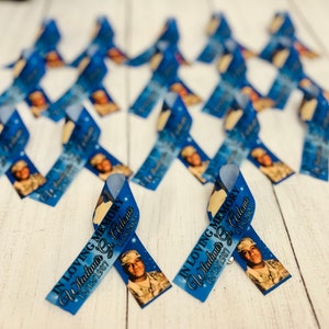 Memorial Ribbon, Personal Memorial Ribbons, Awareness Robbins, Custom ...