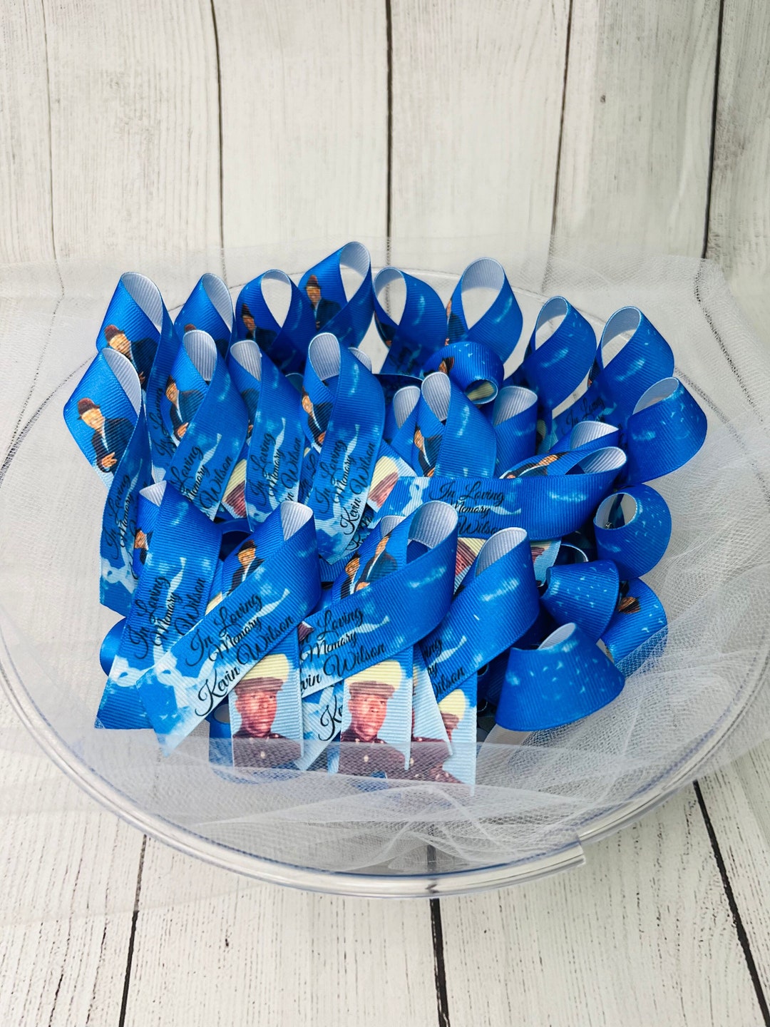 Memorial Ribbon, Personal Memorial Ribbons, Awareness Robbins, Custom ...