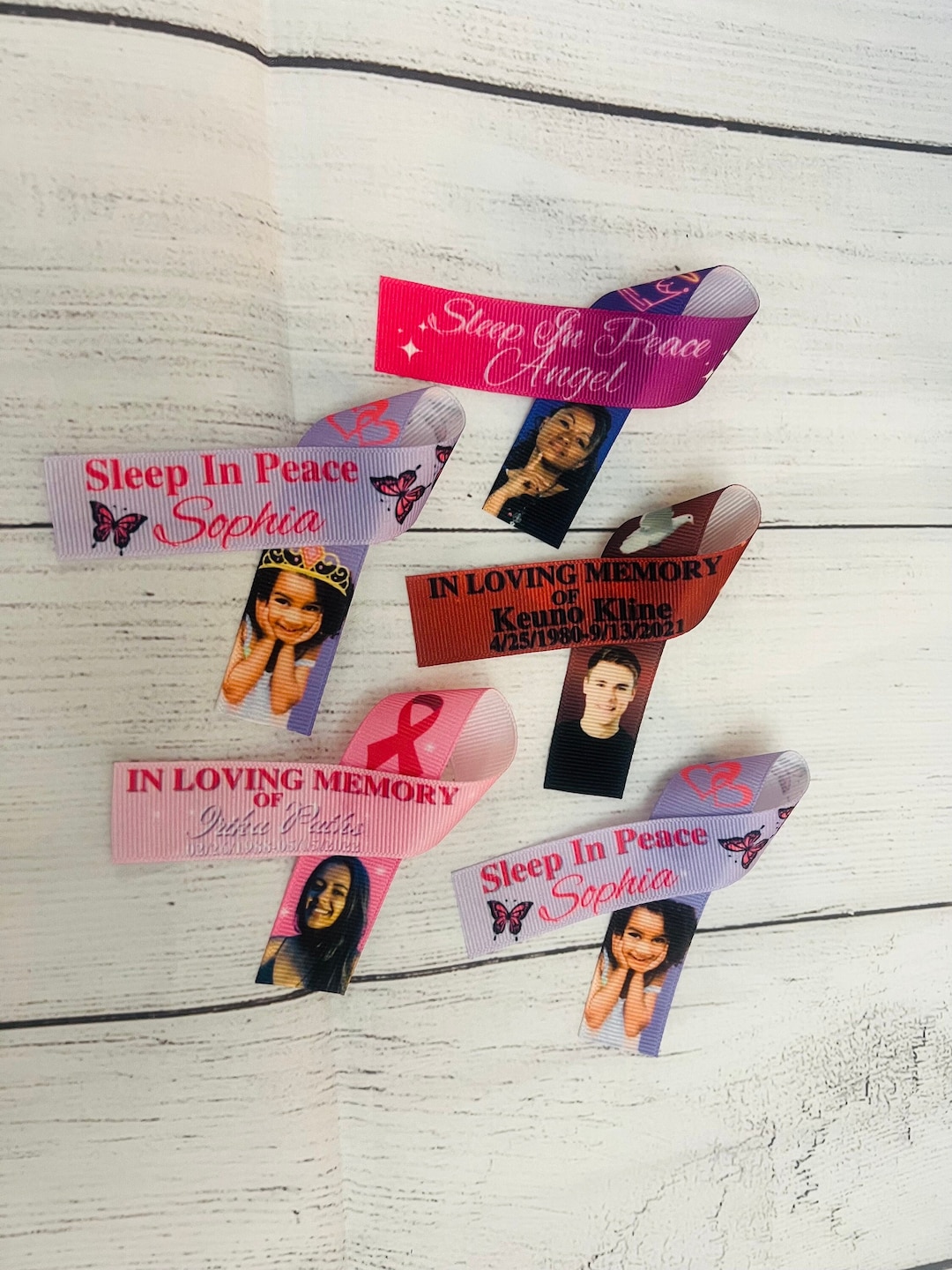 Memorial Ribbon, Personalized Memorial Ribbons, Awareness Ribbons ...
