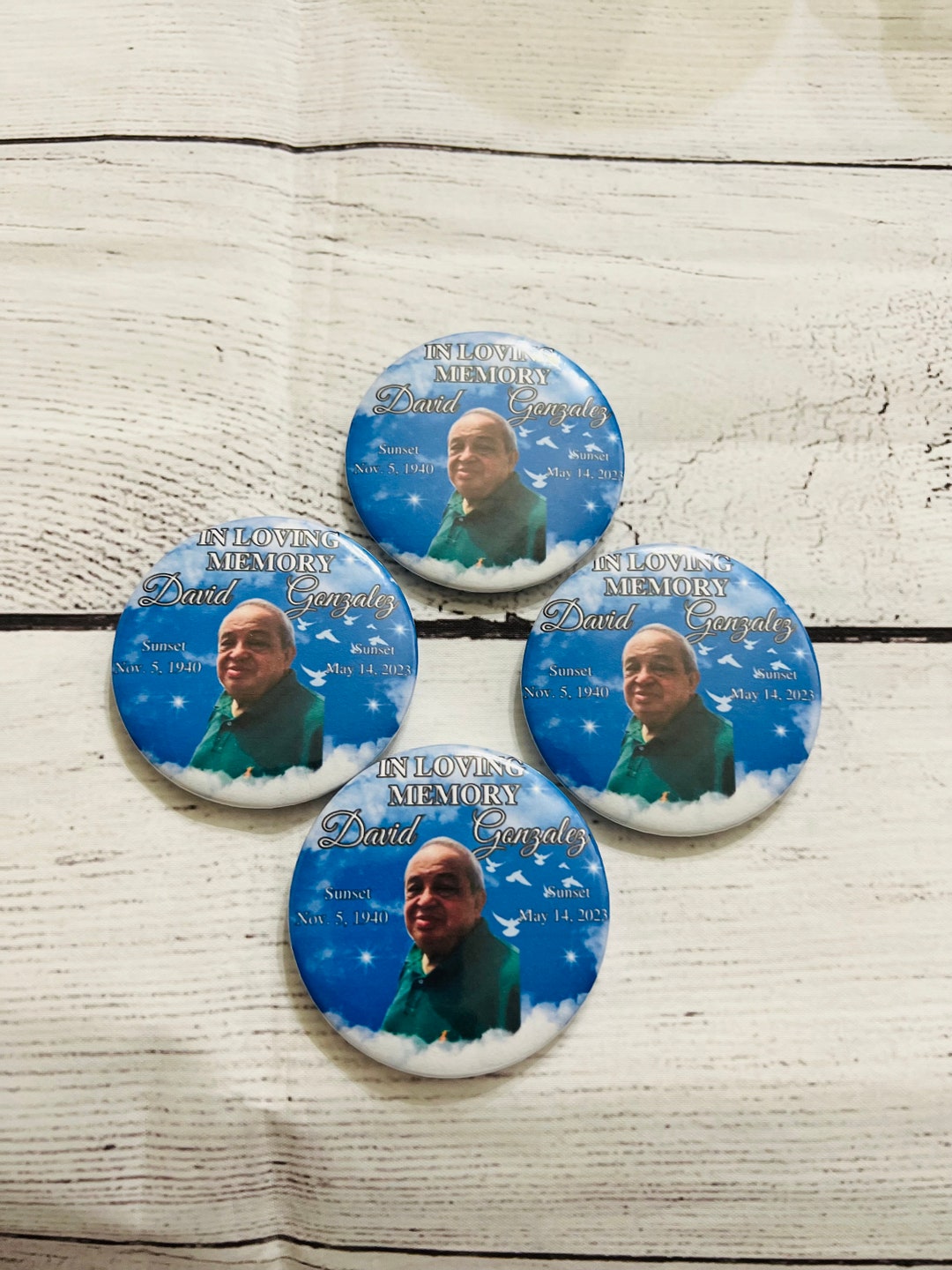 Memorial Buttons, Memorial Ribbon, Awareness Robbins, Custom Memorial ...