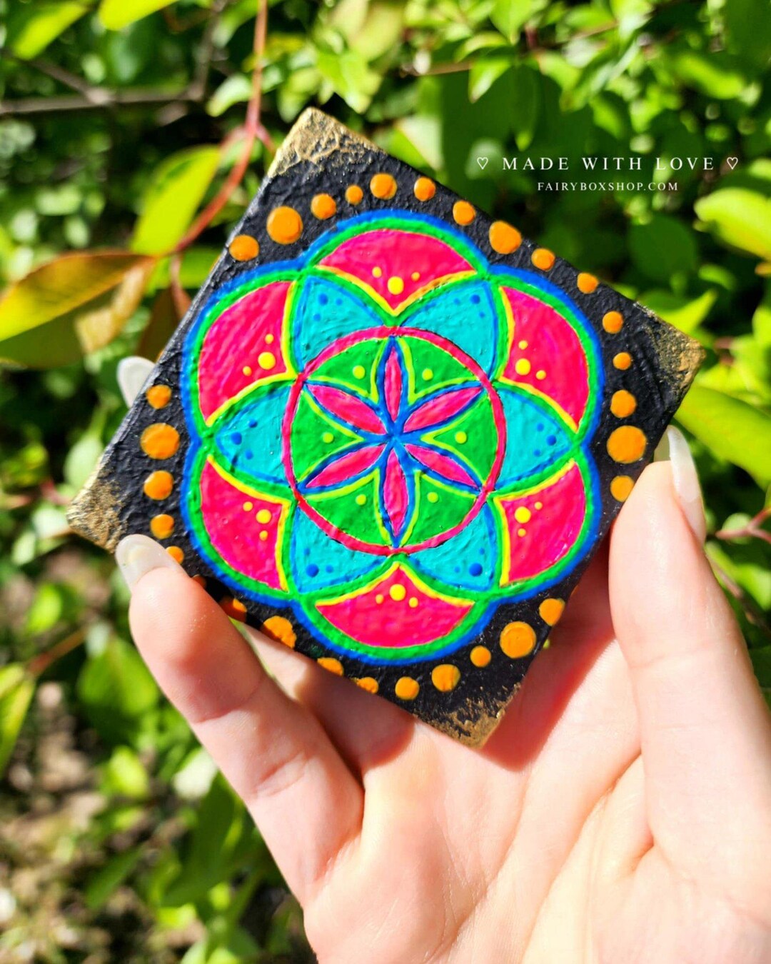 UV Neon Seed of Life | Magnet - Etsy