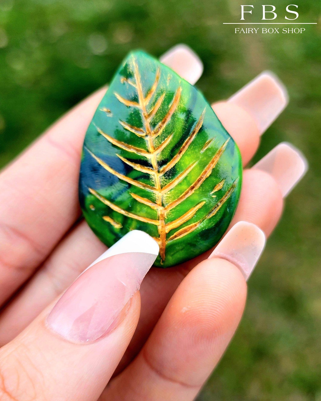 Fairy Leaves | Handmade Magnets (3x) - Etsy