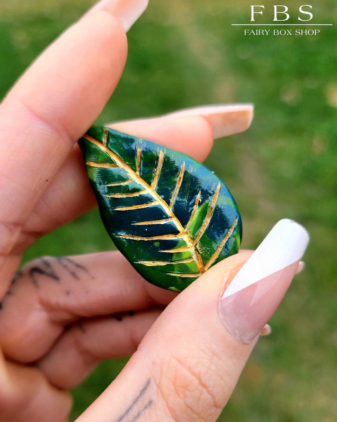 Fairy Leaves | Handmade Magnets (3x) - Etsy