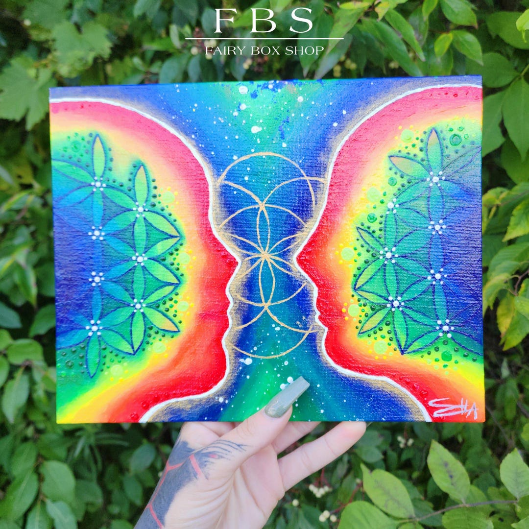 Star Crossed Lovers - Original Painting - Etsy