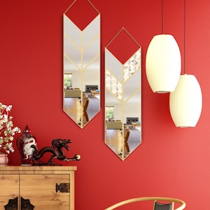 Stylish Minimal Arrow Shape Mirror, Wall Art Decor for Modern Home ...