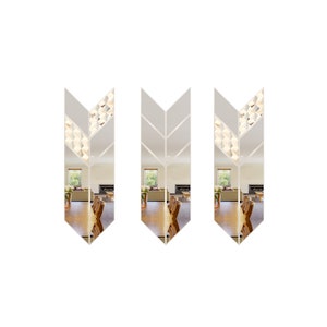 Mirror Wall, Set Arrow Mirrors, Large Gold Mirror, Aesthetic Mirror ...