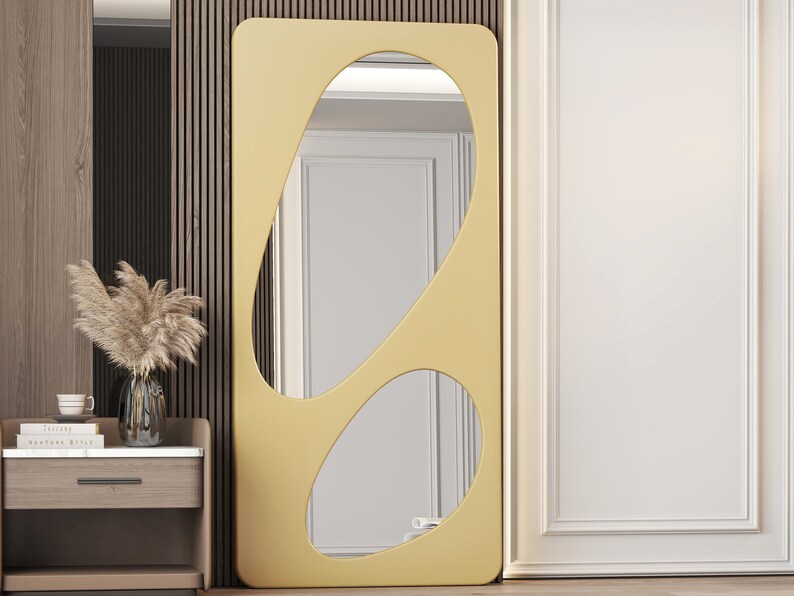 Unique Full Length Floor Leaner Mirror for Stylish Housewarming Gift ...