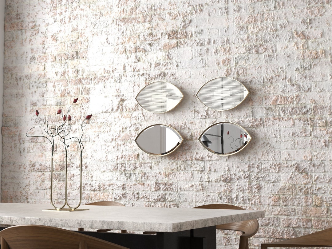 Evil Eye Mirror, Small Wall Mirror, Bathroom Mirror, Oval Mirror ...