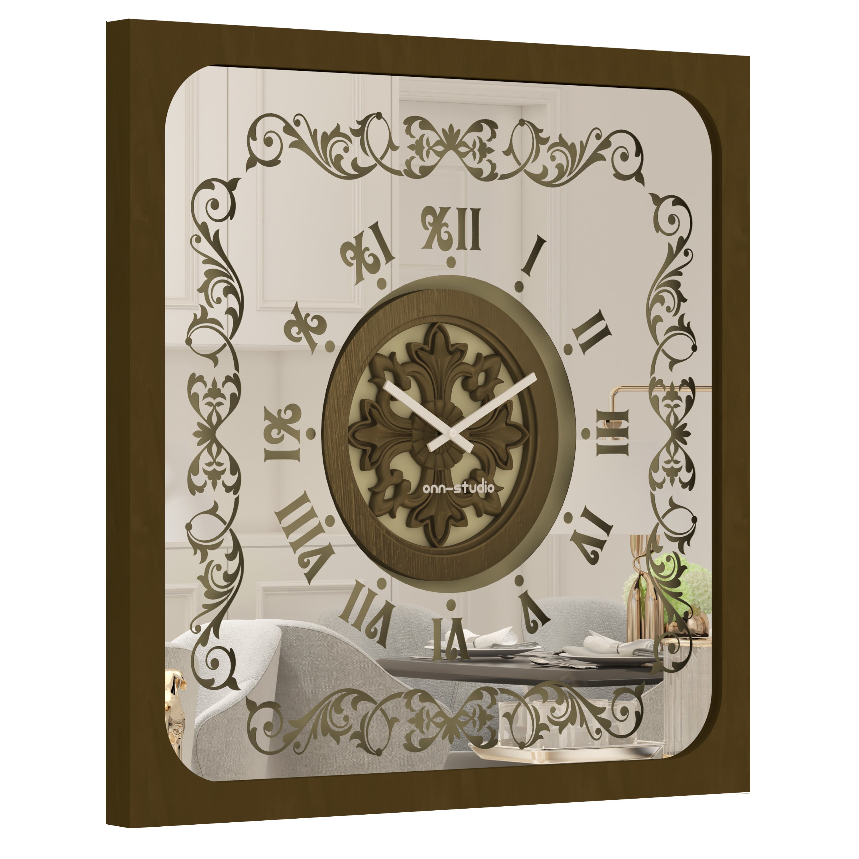 Office Clocks Unique Clocks Vintage Clocks Mirror Wall - Etsy