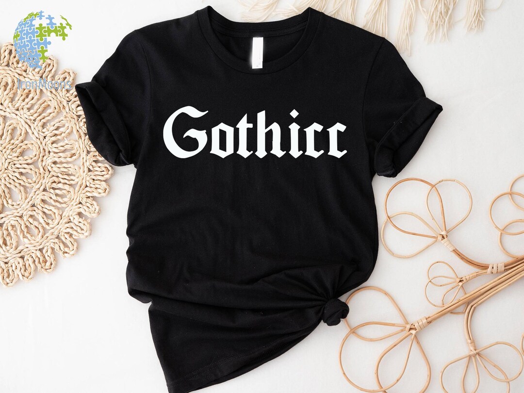 Gothiccc T-shirt, Soft Grunge Clothes, Aesthetic Shirt, Gothic Clothing ...