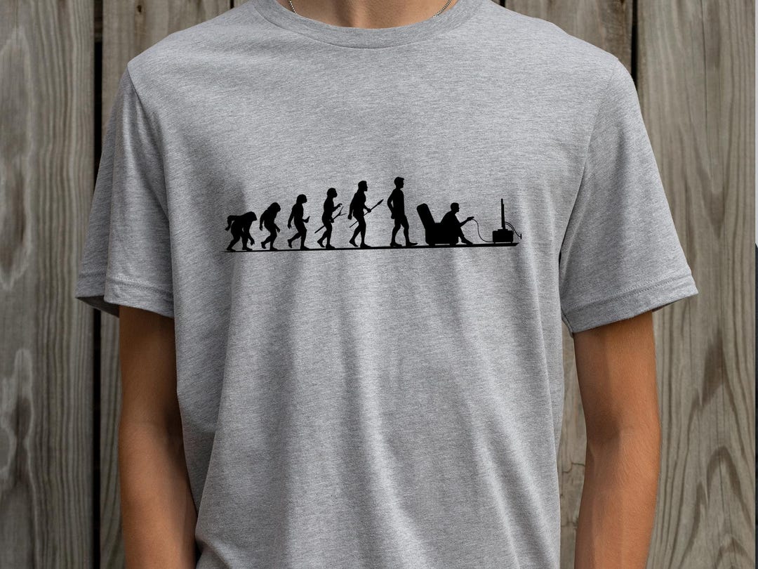 Evolution Gamer T-shirt, Funny Video Game Tee - Etsy