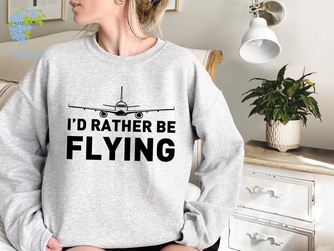Funny Airplane Sweatshirt, Aviation Sweatshirt, Gift for Pilot ...