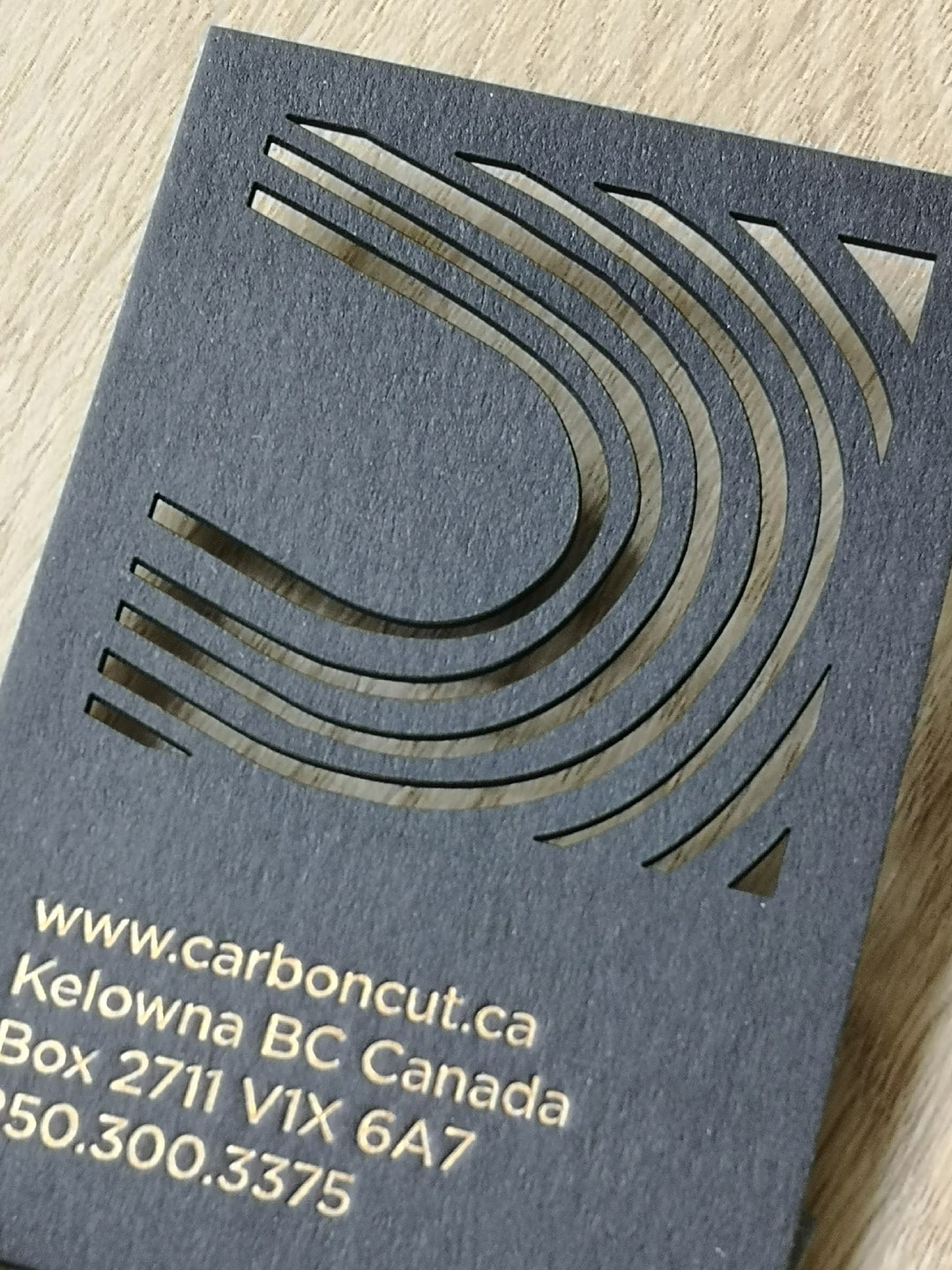 Laser Cut Black Business Cards, Luxury Business Cards, Unique Calling ...