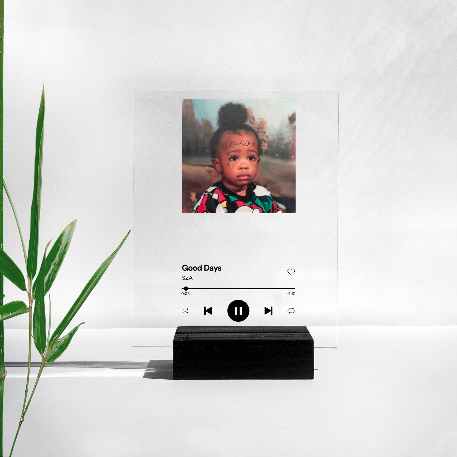 Favorite Song Custom Music Plaque Glass Song Framed With | Etsy