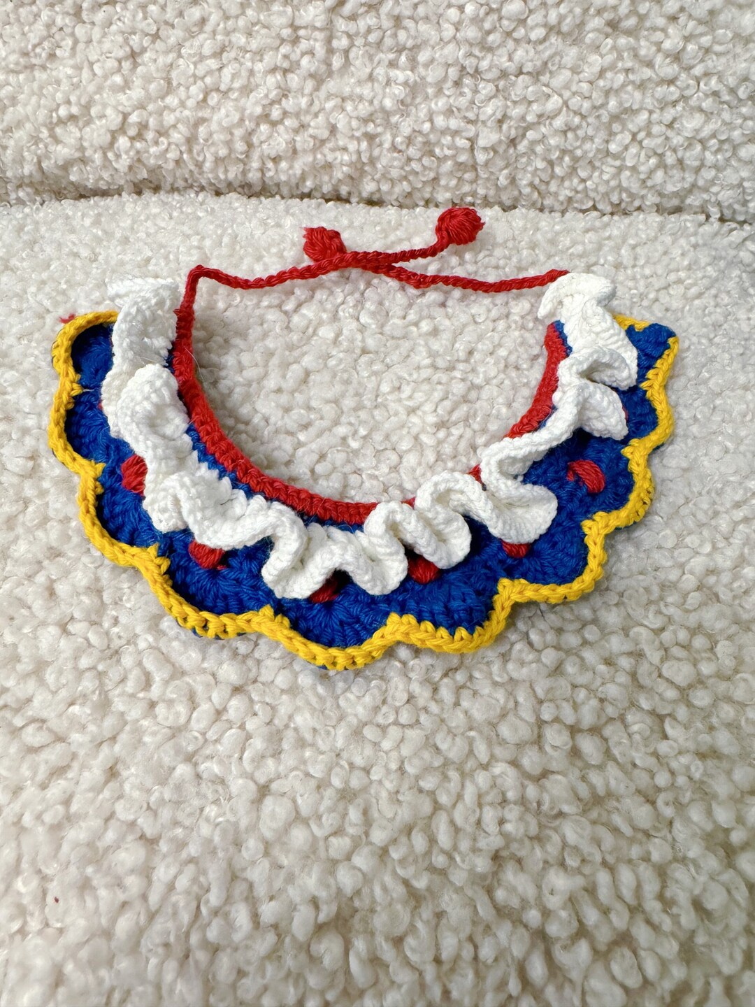 Cat Collar Crochet Pattern, Cat Collar, Cinderella Colors - Etsy