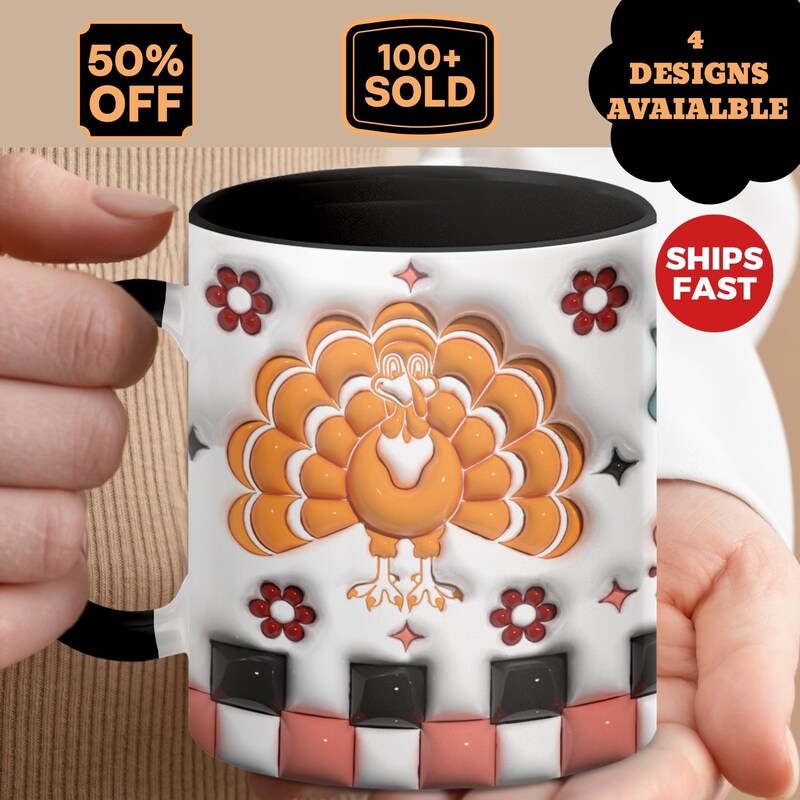 Thanksgiving Mug - Etsy