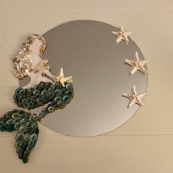 Starfish Mirror - Etsy