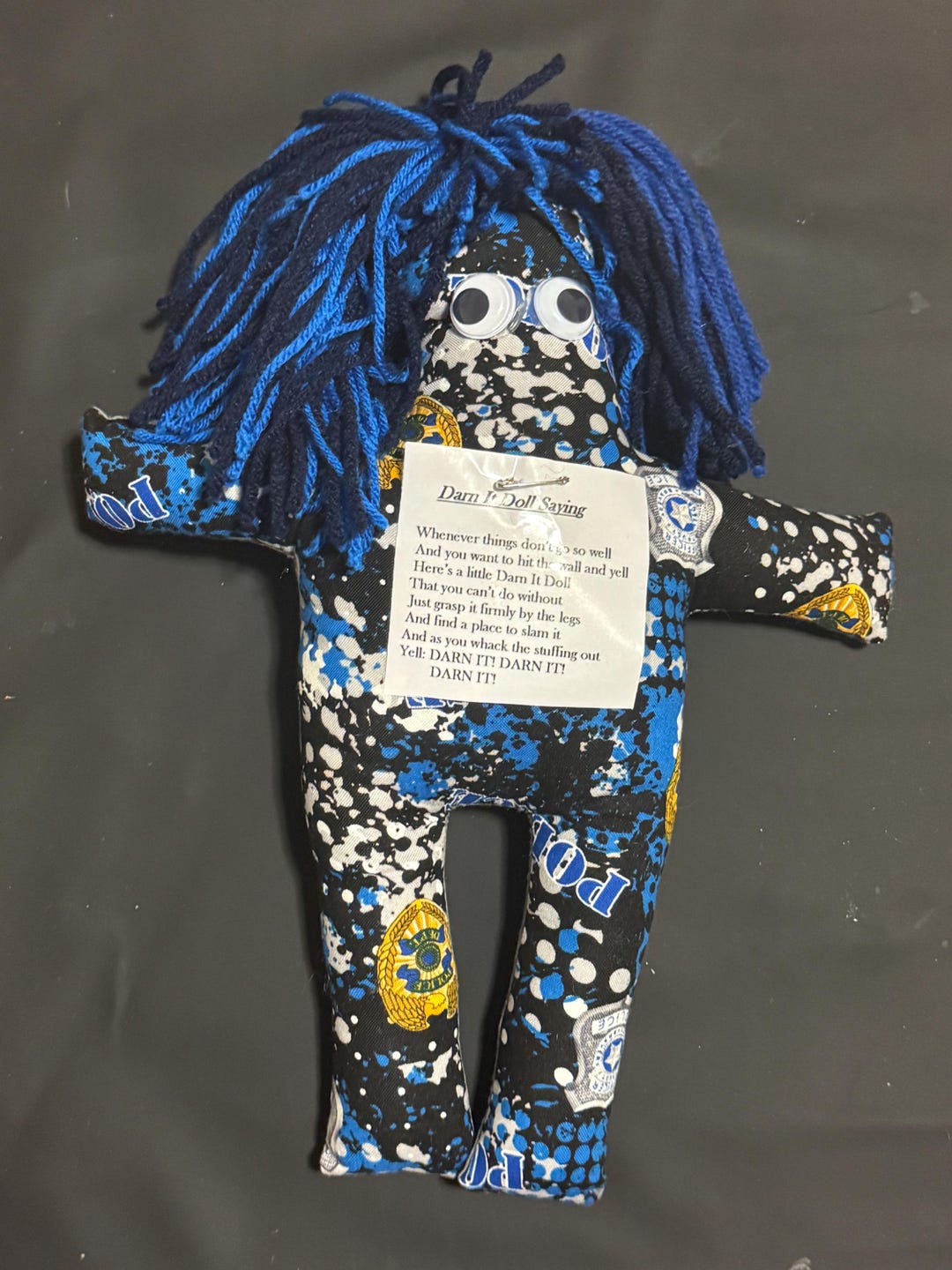 Darn It Doll - Police - Etsy