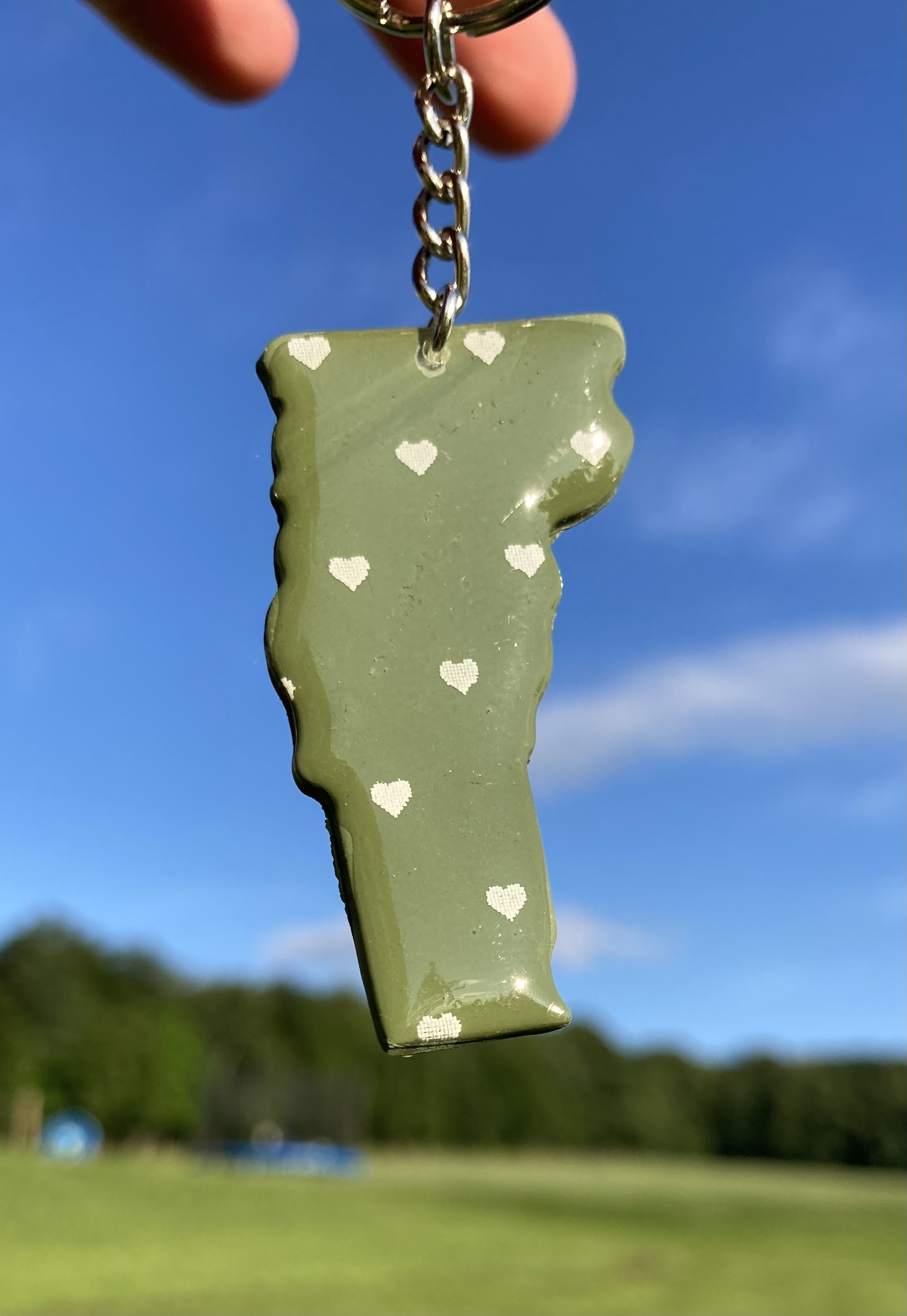 Vermont Keychain Vermont made Vermont Gifts Vermont | Etsy