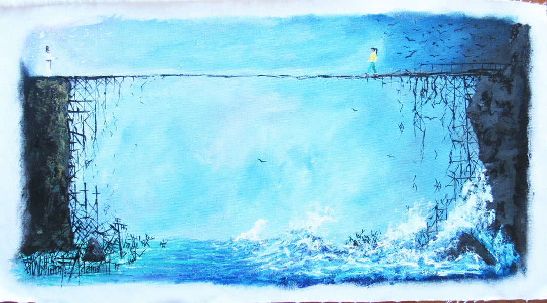 FAITH ... Crossing Broken Bridges to Peace and Salvation - Etsy