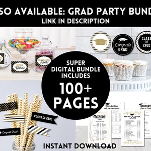 Graduation Candy Labels, Graduation Sweet Table, Candy Buffet ...