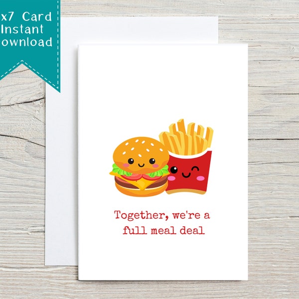 Deal a Meal Cards - Etsy