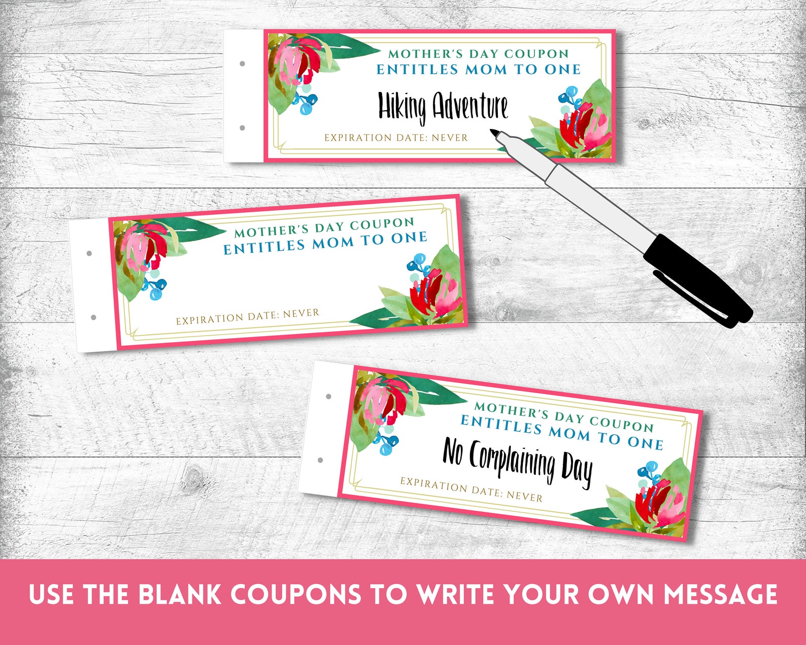Mothers Day Coupons, Coupon Ideas for Mothers Day, Mothers Day Gift ...