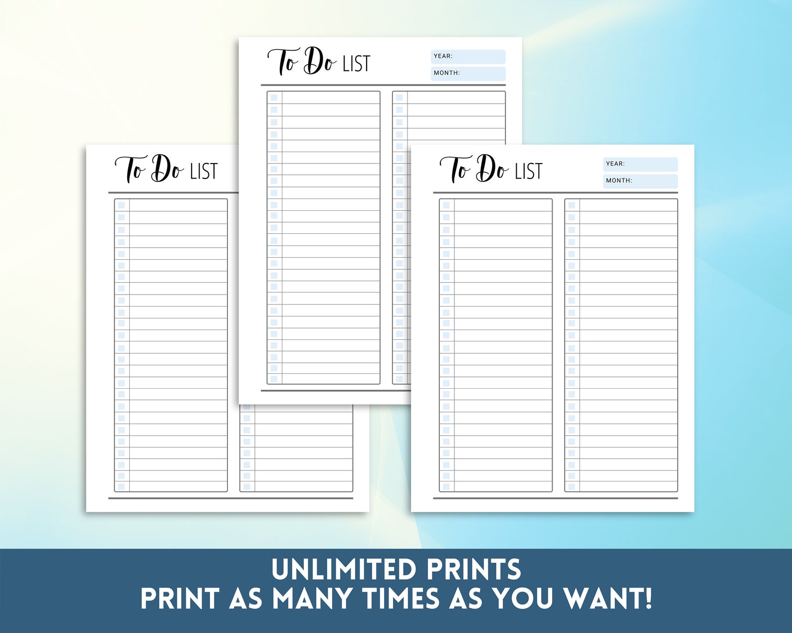 Blue Student Planner, Student Planner Printable, College Student ...