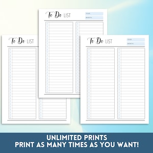 Blue Student Planner, Student Planner Printable, College Student ...