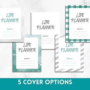 Life Planner, Life Planner Printable, Daily Planner, Daily Planner ...