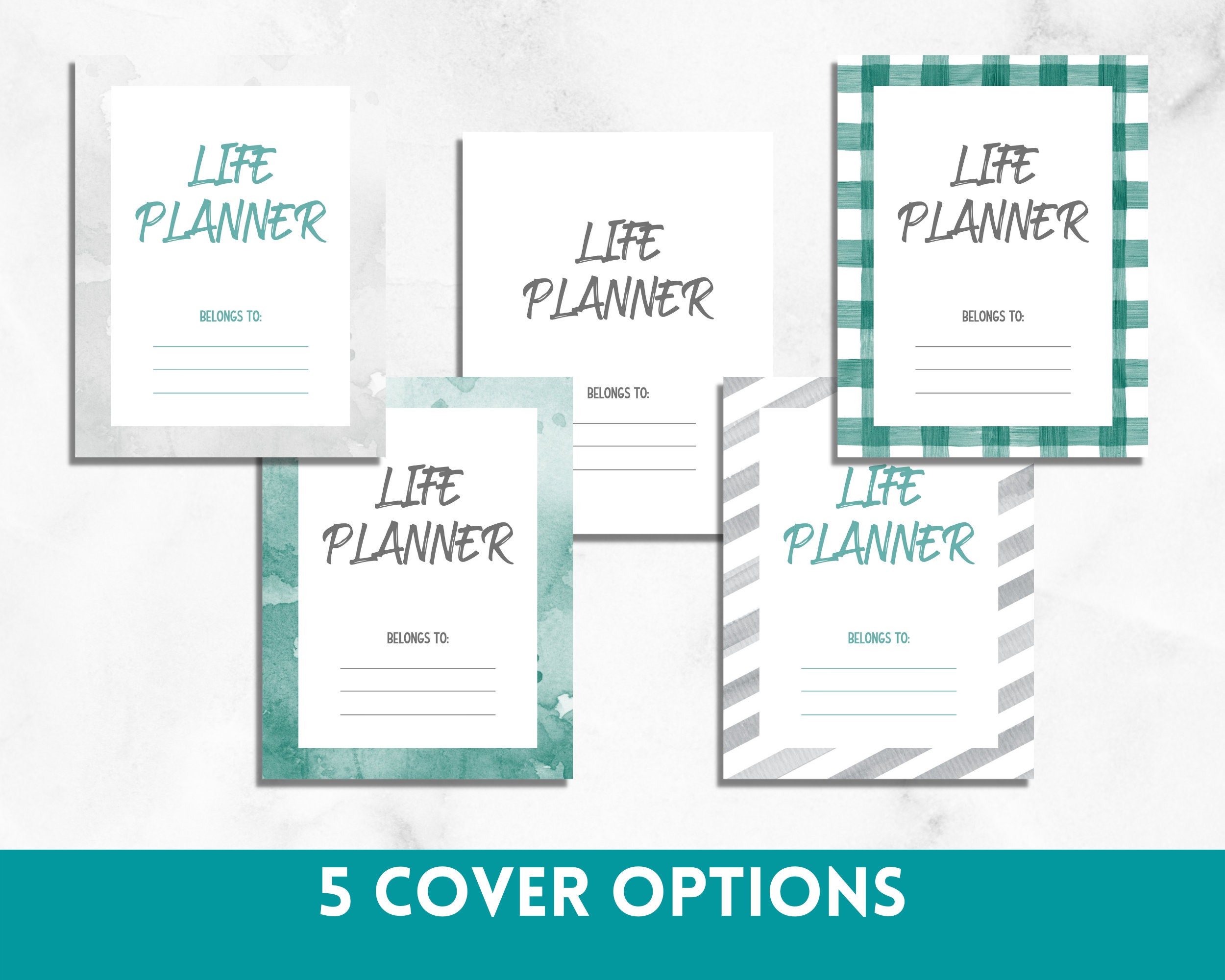 Life Planner, Life Planner Printable, Daily Planner, Daily Planner ...