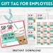 Sip Sip Hooray Coffee is on Me Today Tag, Administrative Day Gift ...
