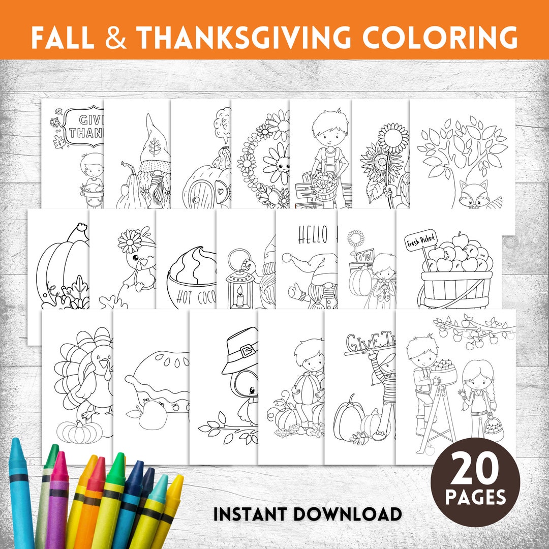Fall Coloring Pages, Thanksgiving Coloring Pages, Fall Coloring Pages ...