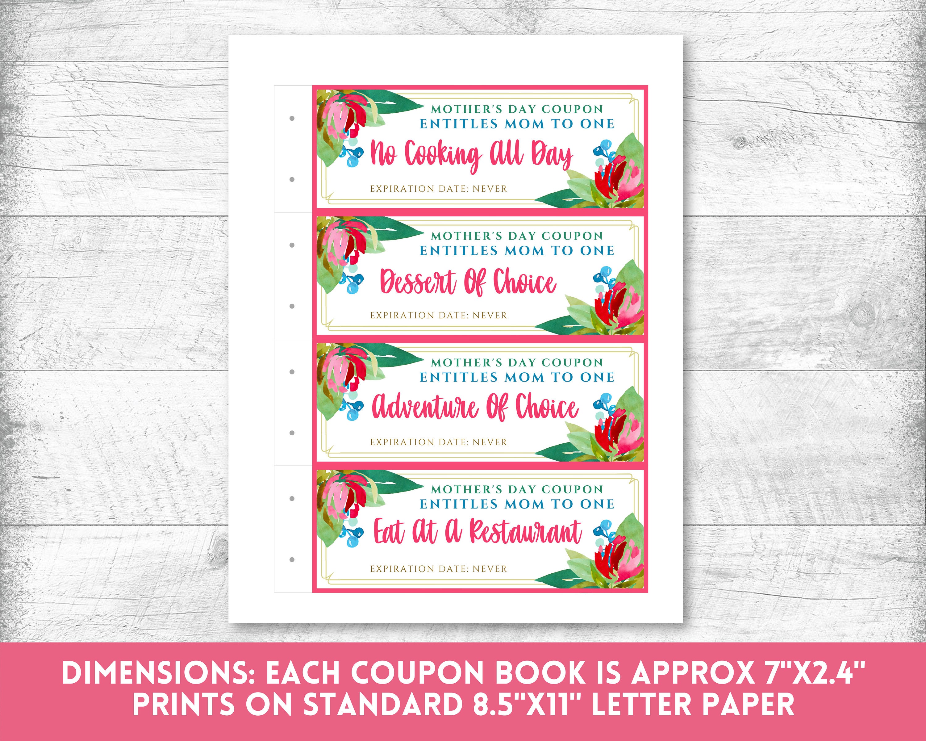 Mothers Day Coupons, Coupon Ideas for Mothers Day, Mothers Day Gift ...