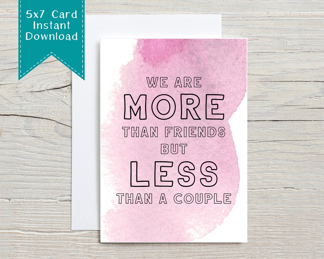 Printable Friend Card, Best Friend, Best Friend Day Card, Funny Best ...