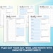 Blue Student Planner, Student Planner Printable, College Student ...