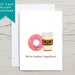 Coffee & Donuts Card, Funny Valentine Card, Best Friend Card ...