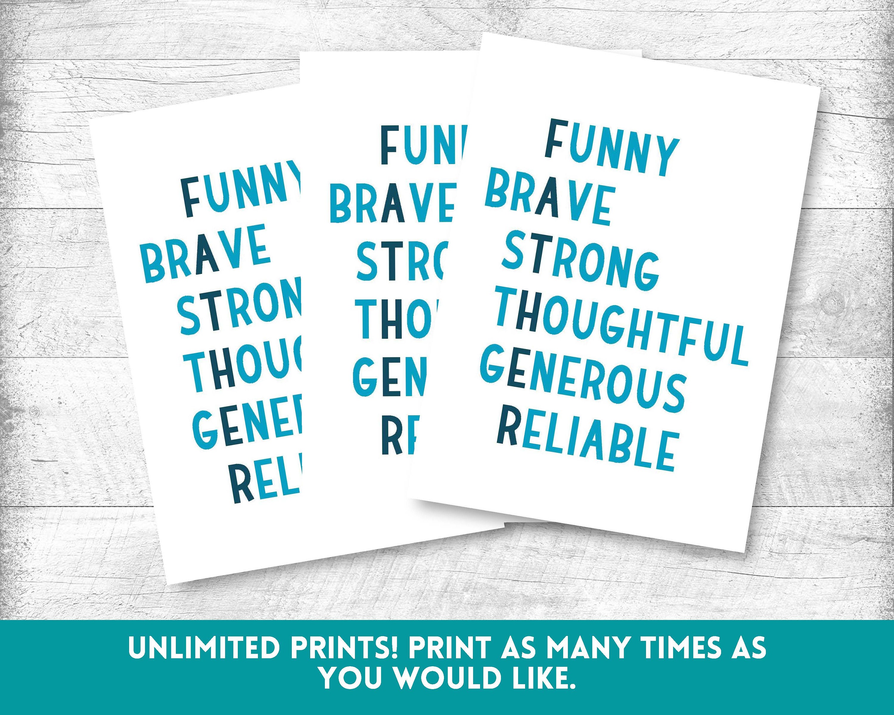 Father Card, Printable Fathers Day Card, Father Birthday Card, Fathers ...