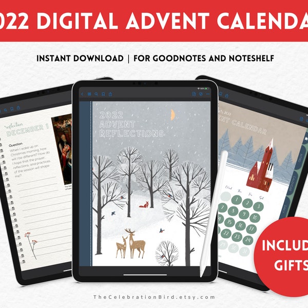 Christian Advent Calendar - Etsy